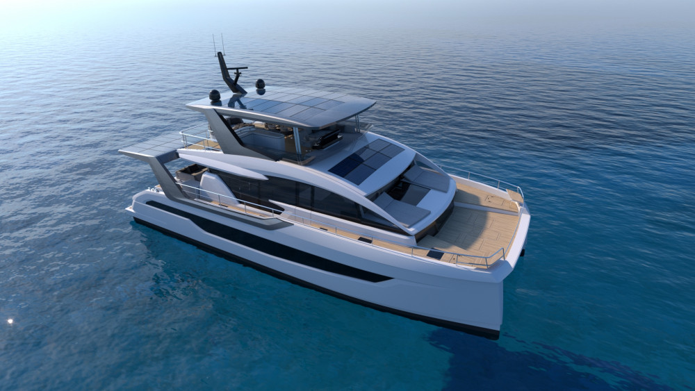 Xquisite 60" Solar Power | Dixon Yacht Design