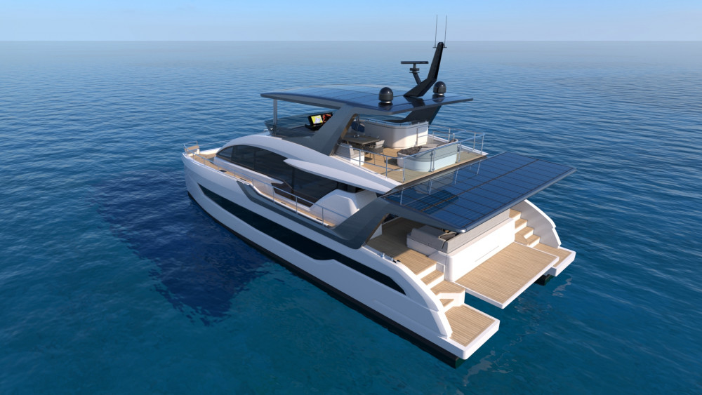 Xquisite 60" Solar Power | Dixon Yacht Design