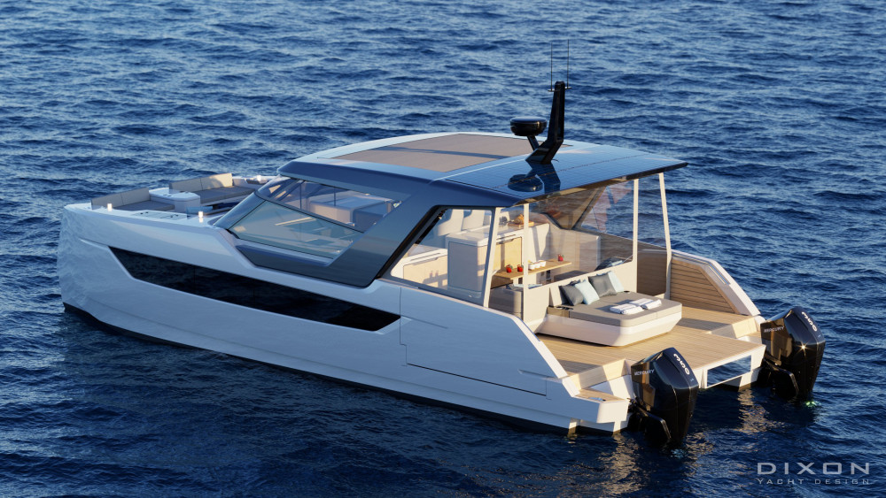 Xquisite 40 Power Cat | Dixon Yacht Design